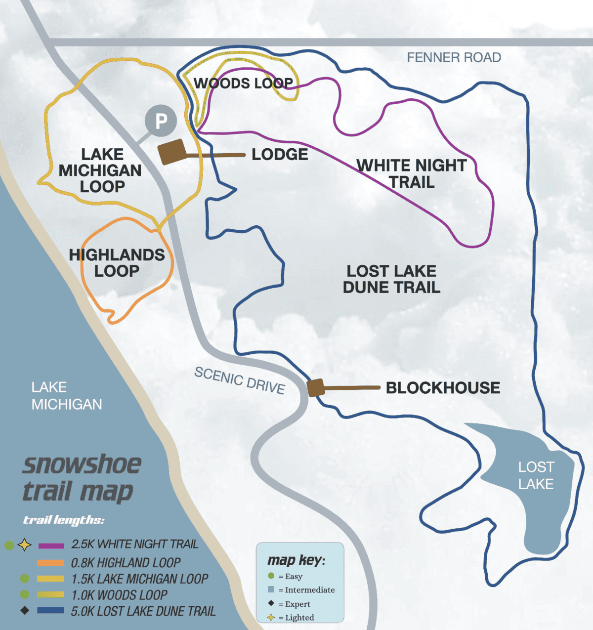 Snowshoeing - Muskegon Luge Adventure Sports Park